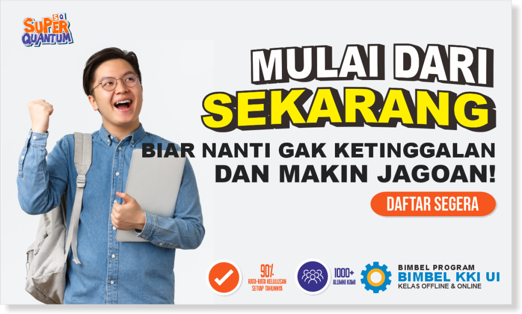 Bimbel KKI UI 2025 Program Guru Les Privat SIMAK KKI UI Online atau Offline